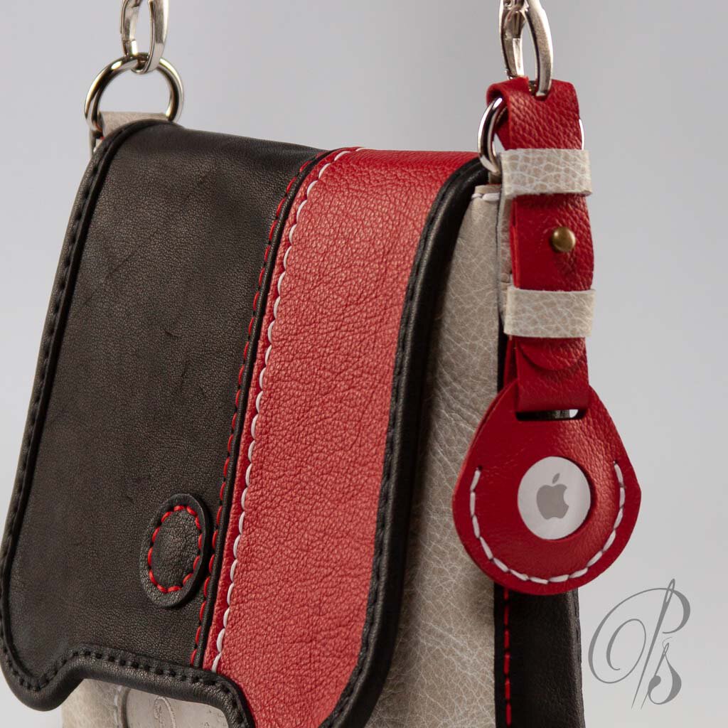 Taschen Anhänger/ Leather Case für AirTag, 28,00